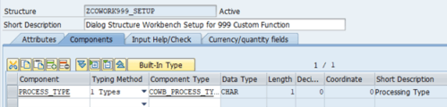 SAP Production Planning: Install Custom Function COHV (Part II) - VESLOG